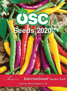 Our 2020 catalogue is ready! | OSC Seeds
